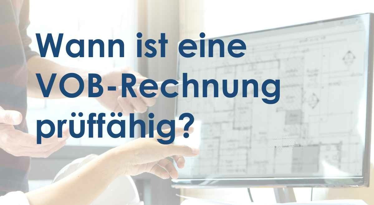 Prüffähige VOB-Rechnung - ZAB24